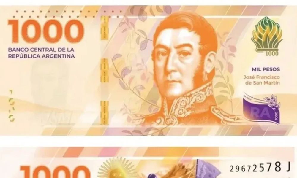 El Faro | Entra en circulación nuevo billete de $1.000 con la imagen de ...